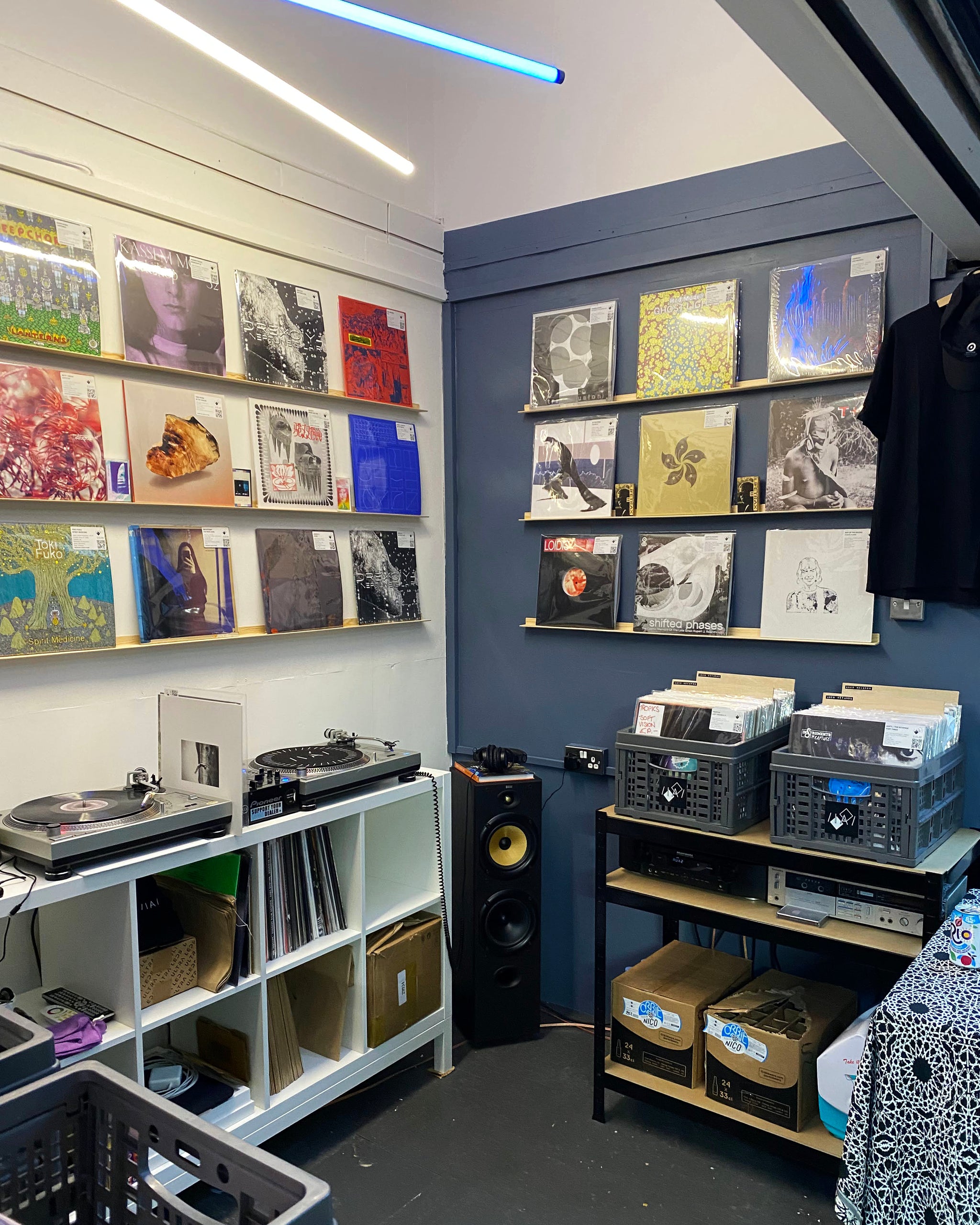 Inverted Audio Record Store