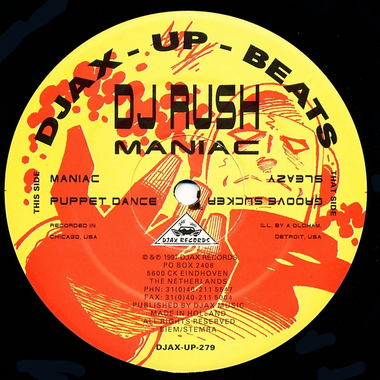 DJ Rush - Maniac (Vinyl, EP)