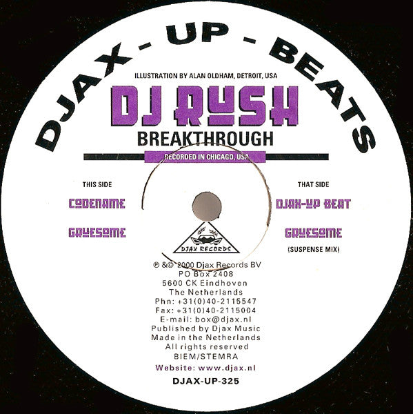 DJ Rush – Breakthrough (Vinyl, EP)