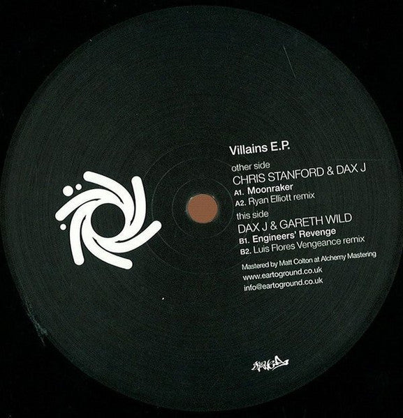 Gareth Wild, Chris Stanford, Dax J – Villains E.P. (Ryan Elliott Remix