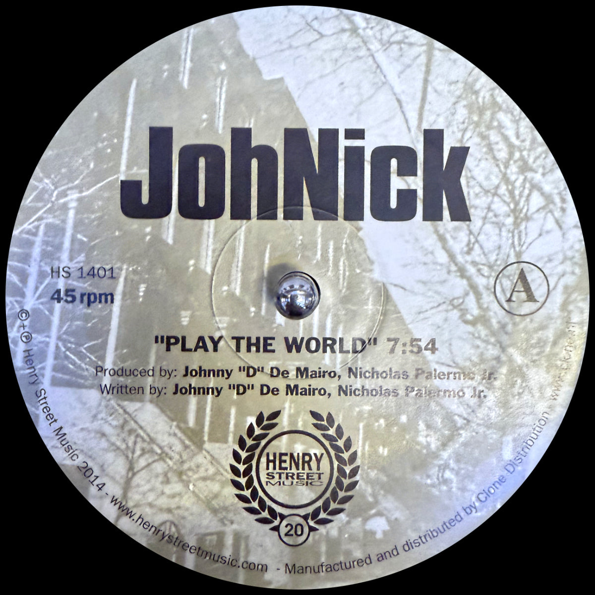JohNick – Play The World / Good Time (Vinyl, 12")