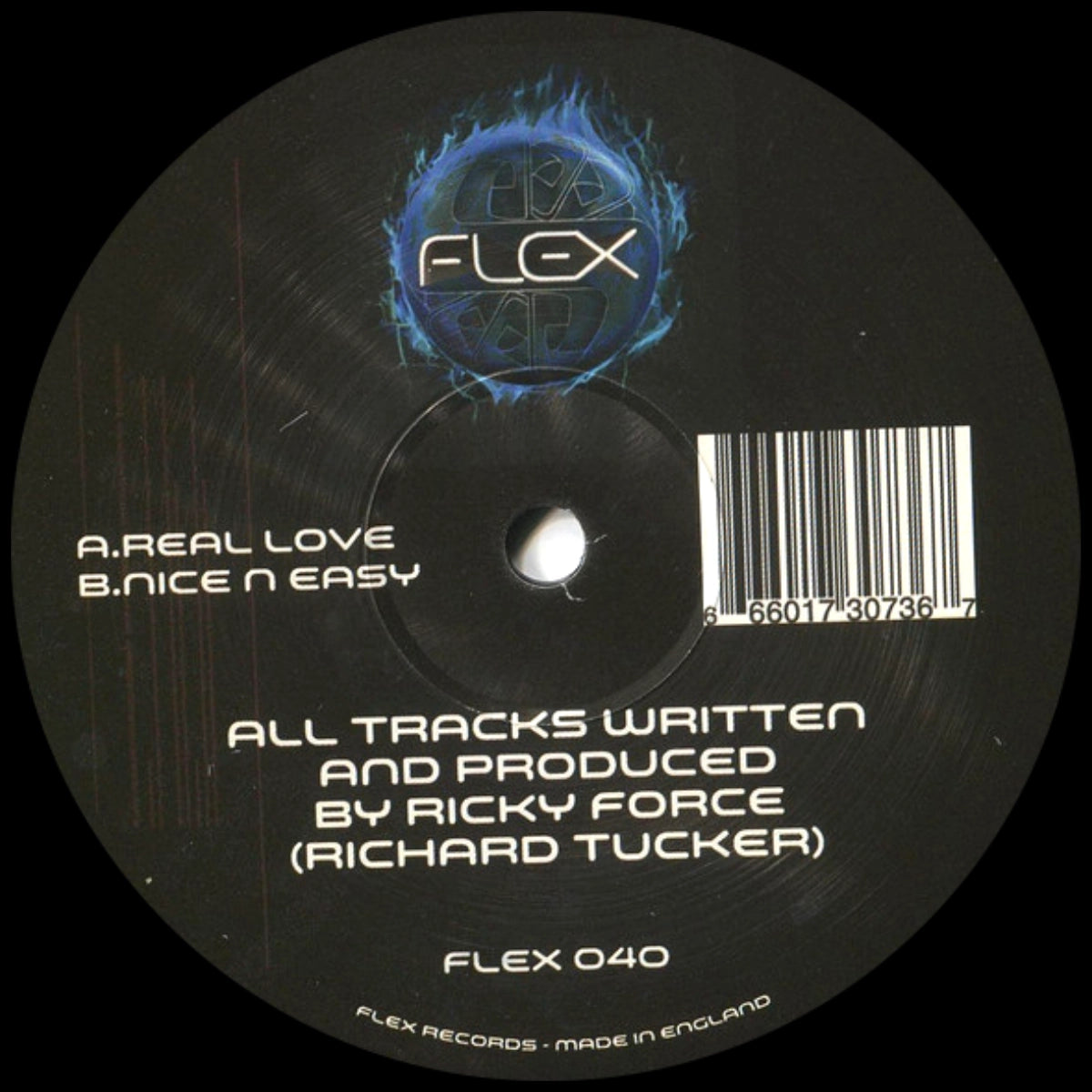 Ricky Force – Real Love / Nice N Easy (Vinyl, 12")